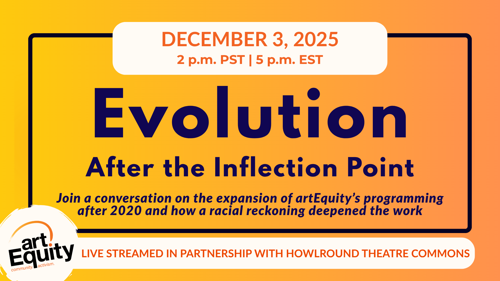 Evolution | HowlRound Theatre Commons